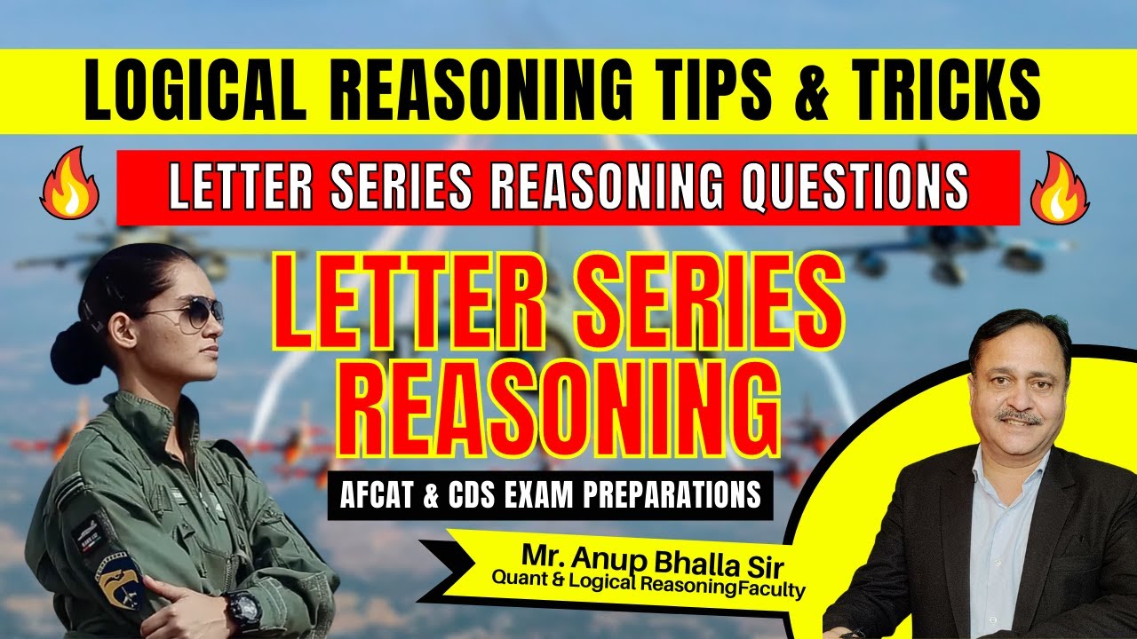 Letter Series Reasoning | Logical Reasoning Tricks and Tips | AFCAT ...