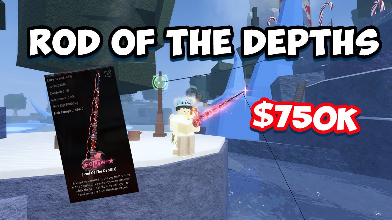 Cara Mendapatkan Rod of the Depths ( ROTD ) DI Game FISCH ROBLOX - YouTube
