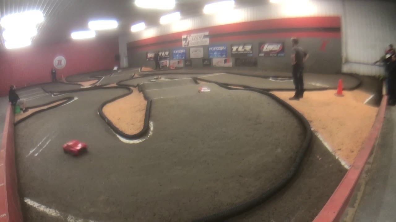 6amRC. 17.5 SCT. Main. 1 heat Wednesday at Impact RC Raceway - YouTube