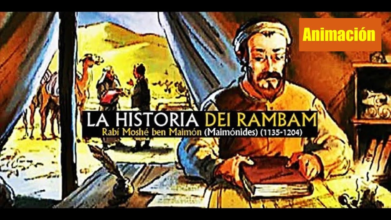 💥 Documental: La historia del Rambam [Animación] Rabí Moshé ben Maimón ...
