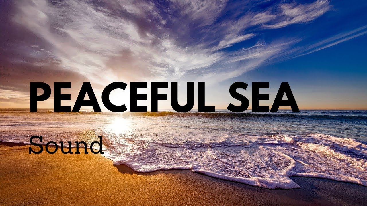 Amazing relaxing sea sound effect 3 minutes with seagulls - YouTube