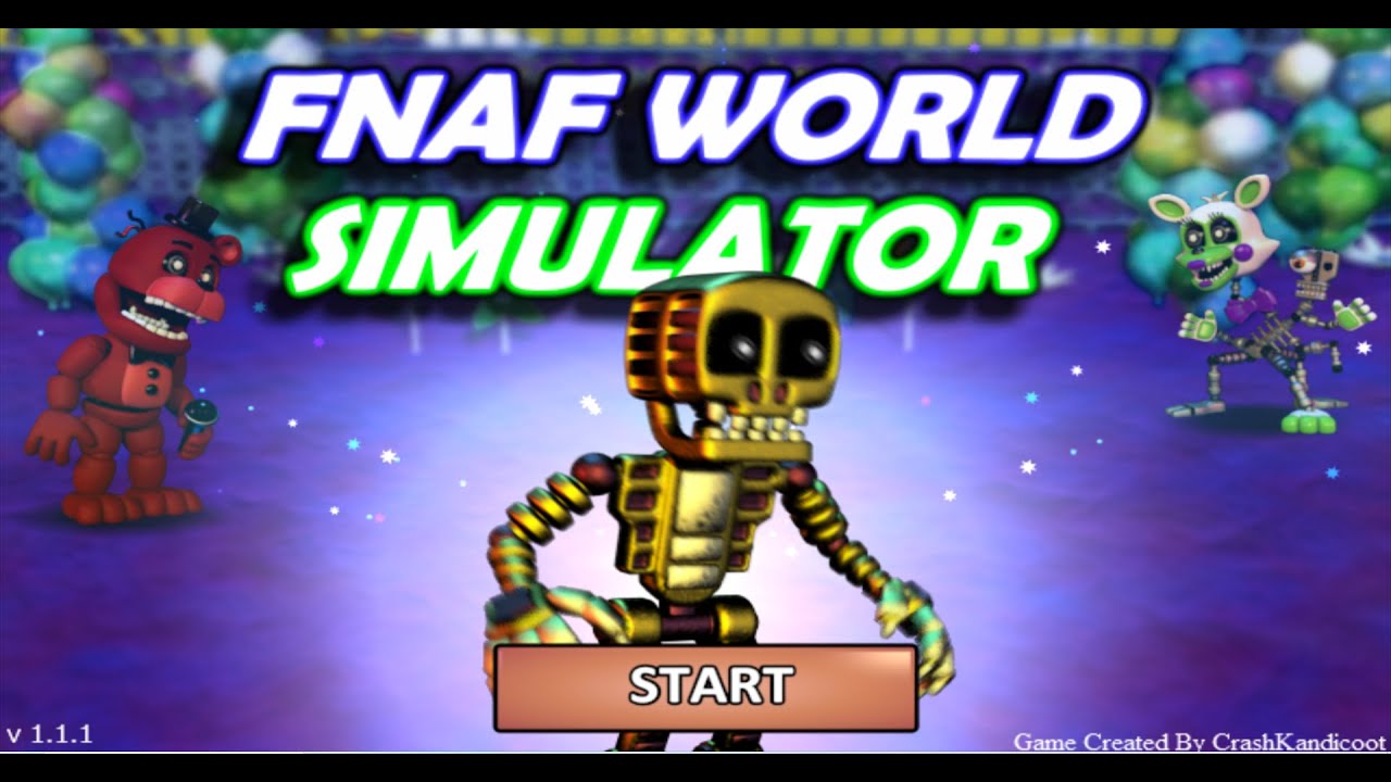FNAF World Simulator #2 | A New Place - YouTube