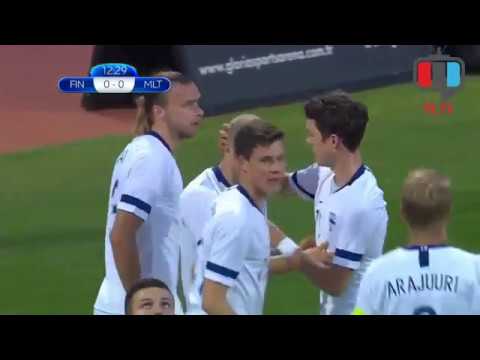 FİNLAND 5-0 MALTA MAÇ ÖZETİ HD (FİNLANDİYA 5-0 MALTA) 26-03-2018
