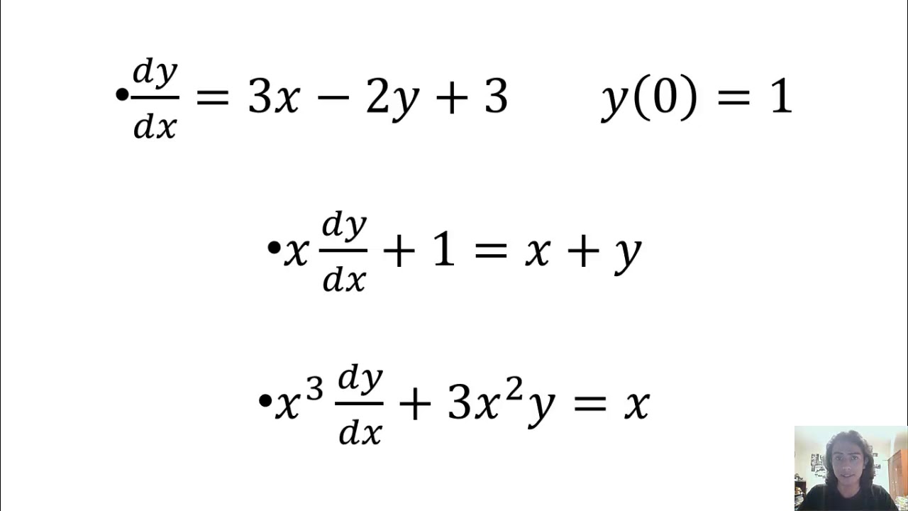 Ordinary Differential Equations With MATLAB YouTube