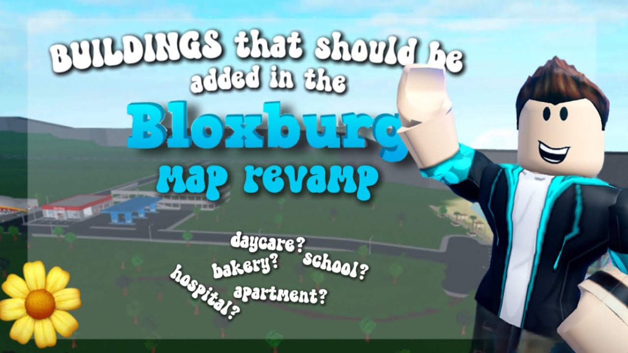 BUILDINGS that SHOULD be added in the BLOXBURG MAP REVAMP! 🌼 - YouTube