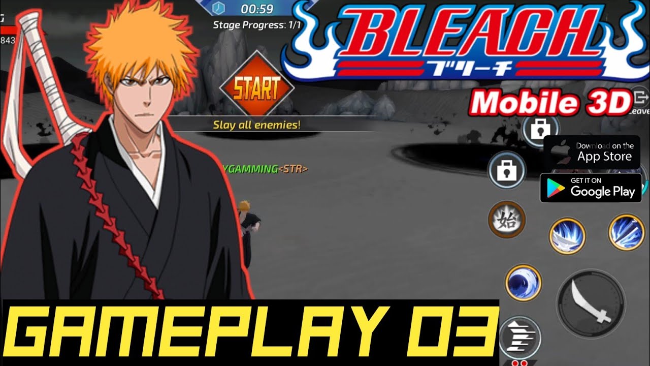 Bleach Mobile 3D - Gameplay Part 03 - Game Mobile - ( ios,android ...