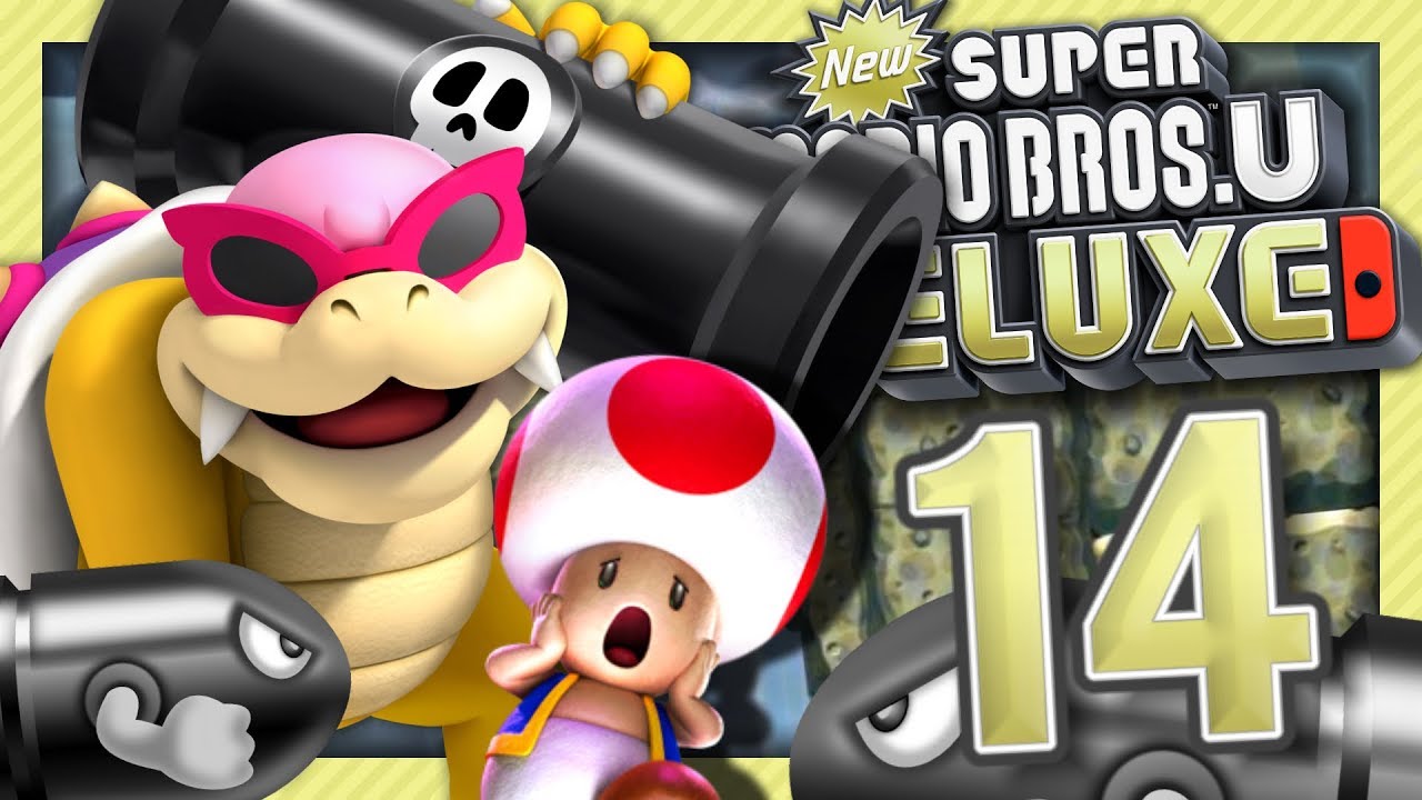 NEW SUPER MARIO BROS U DELUXE EPISODE 14 NINTENDO SWITCH CO-OP | ROY VS ...