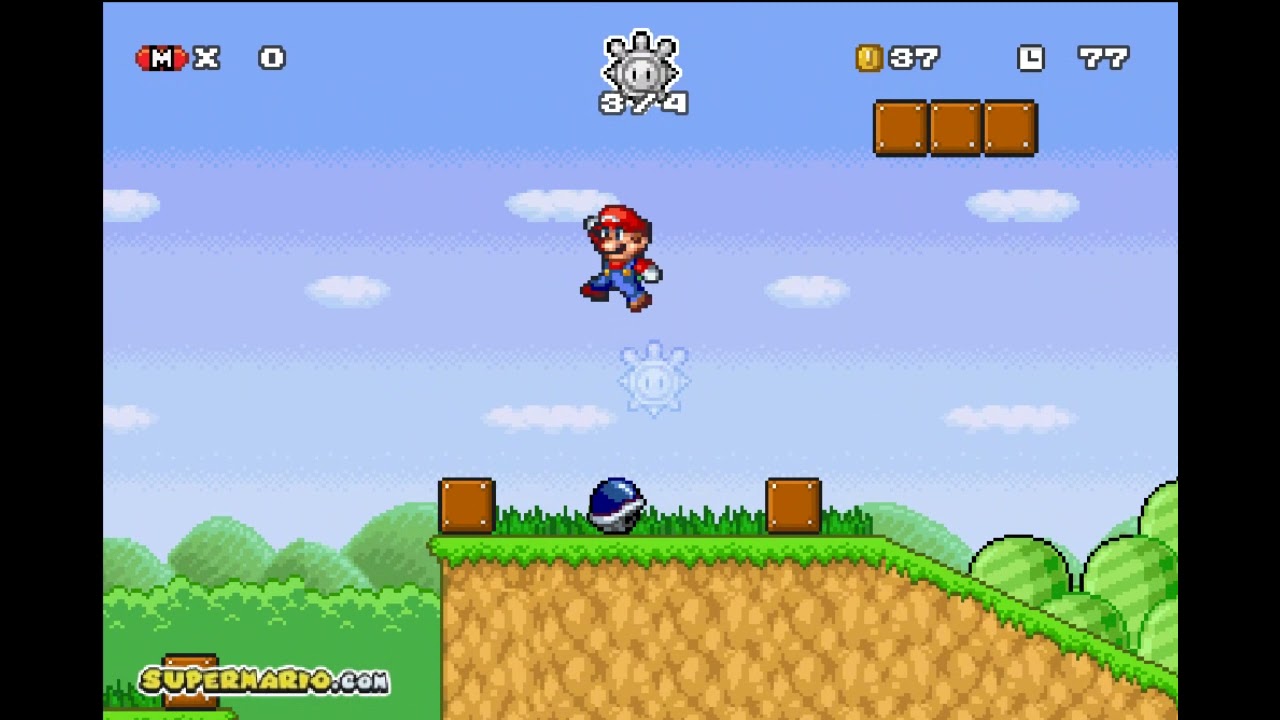 Game Over: Super Mario Bros. Star Scramble (Flash) - YouTube