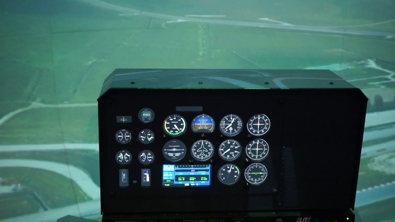Single Channel Dome Projection Flight Simulator used by Universities ...