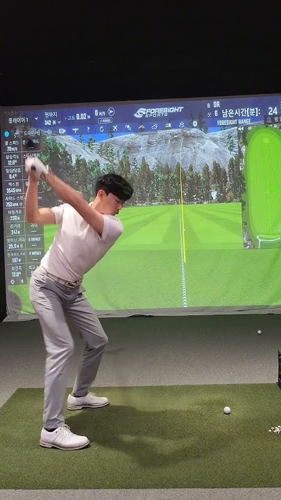 전준하 프로의 3번 우드 루틴부터 슬로우 모션까지 3번우드 드라이버장타 드라이버스윙 우드스윙 아이언스윙 골프스윙