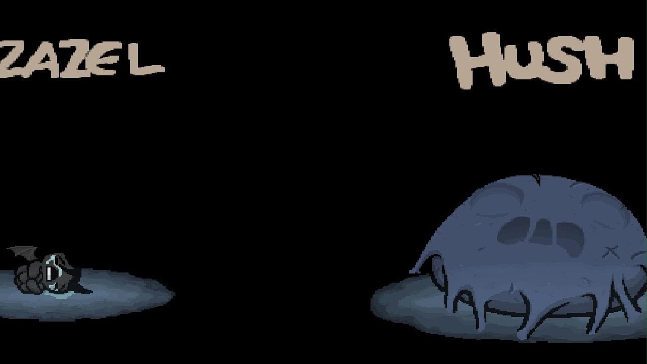The Binding of Isaac: Rebirth first ever hush battle - YouTube