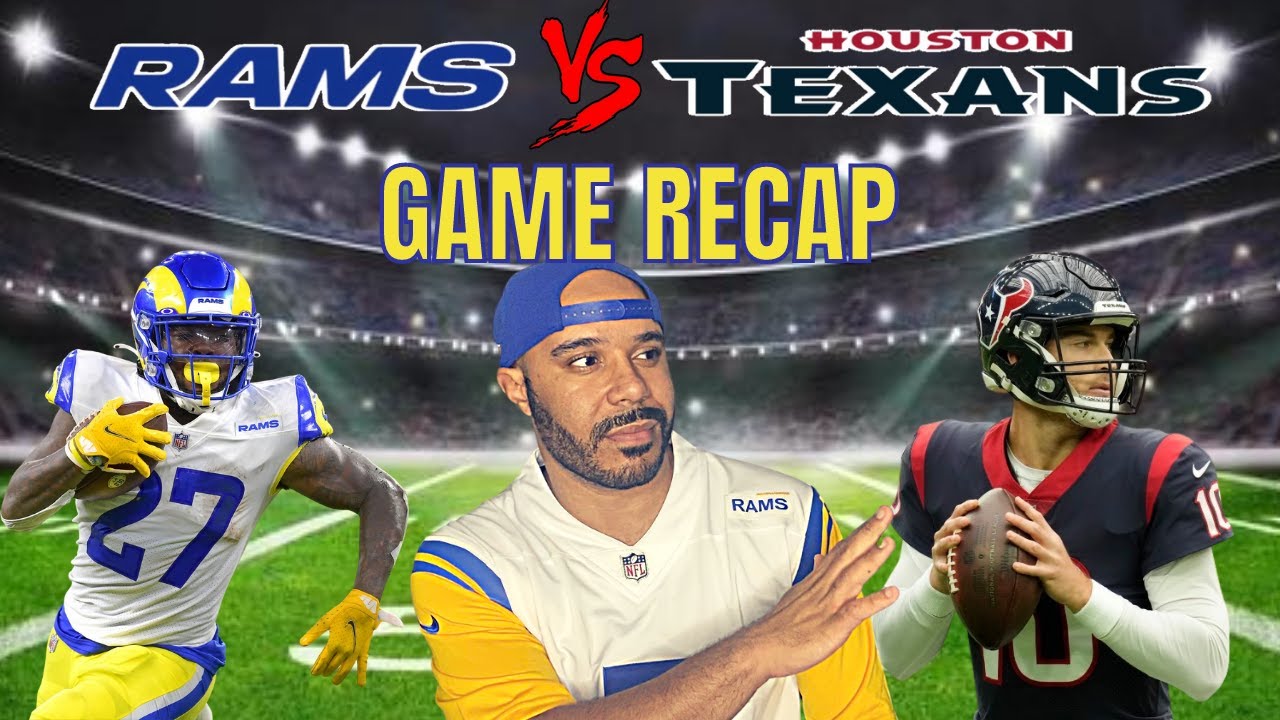 Los Angeles Rams vs Houston Texans | Game Recap | Week 8, 2021 - YouTube