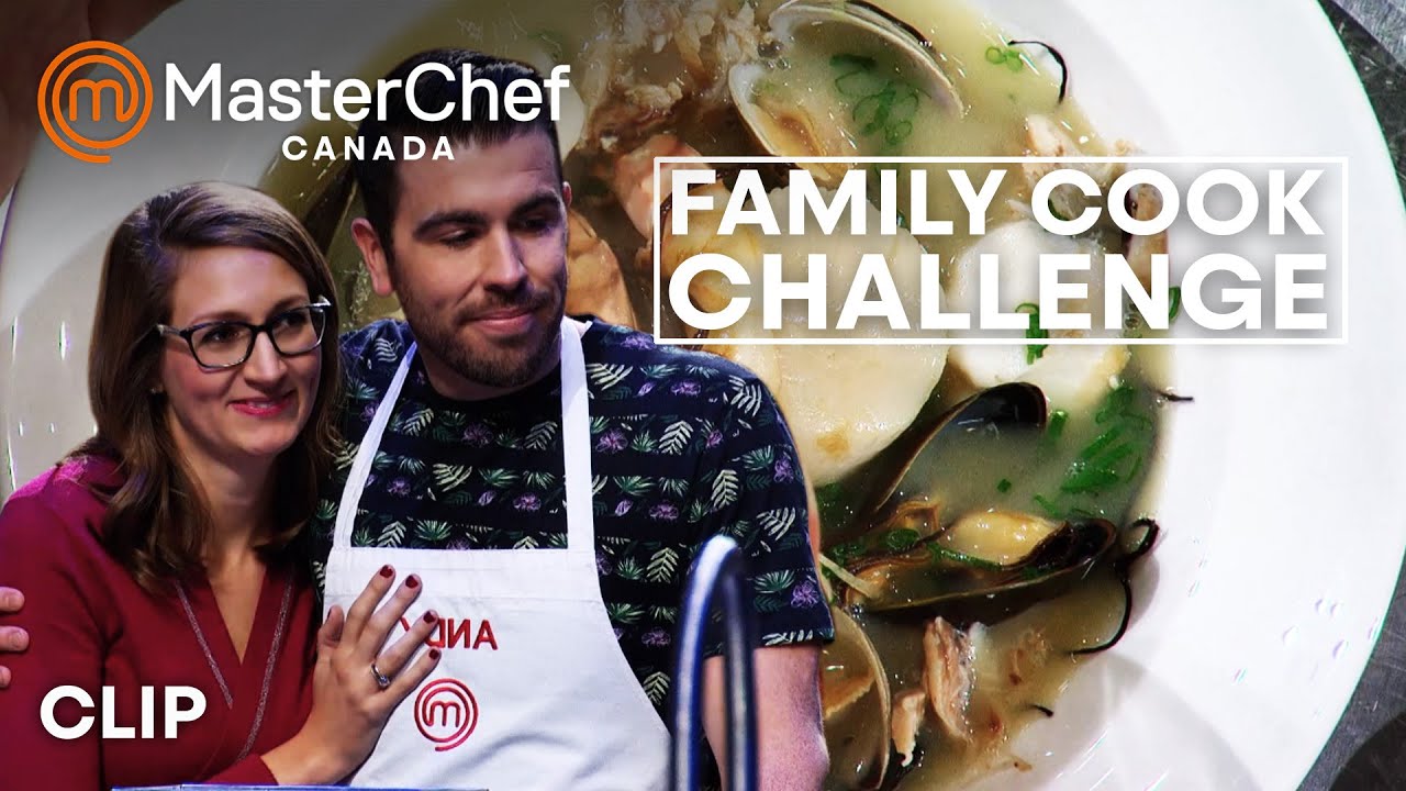 Cooking with a Family Member | MasterChef Canada | MasterChef World ...