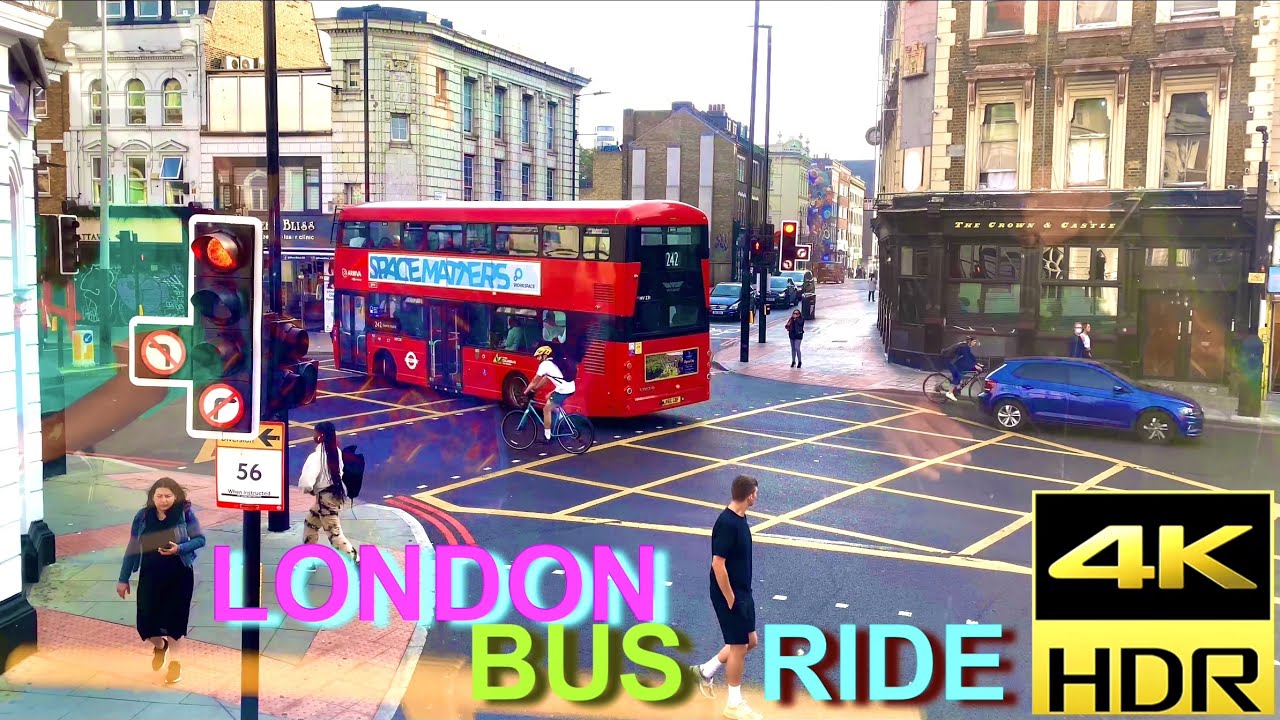London Bus Rides 🇬🇧 Route 30 🚍 Kings Cross To Hackney Wick - YouTube