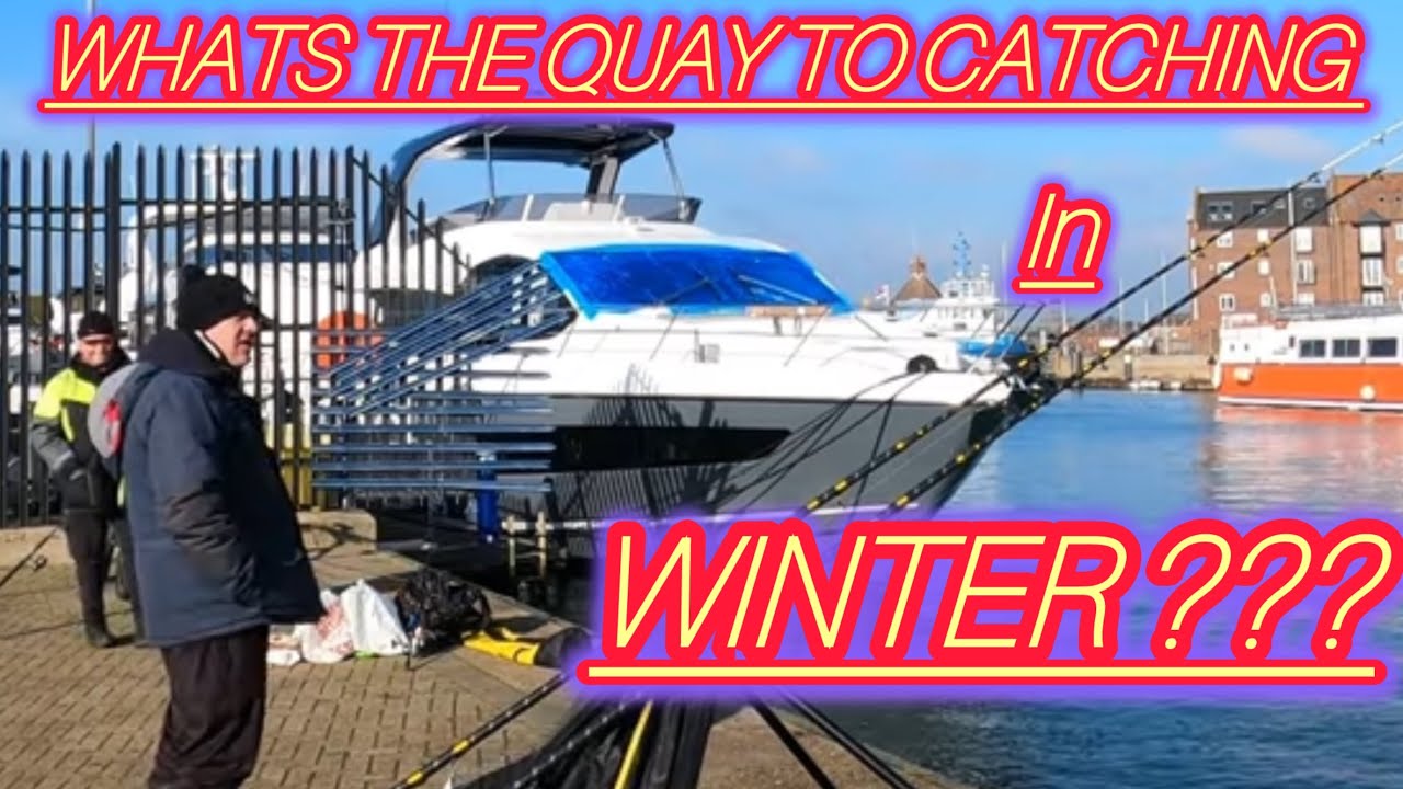 Poole Quay Fishing With Mixed Set Ups - YouTube