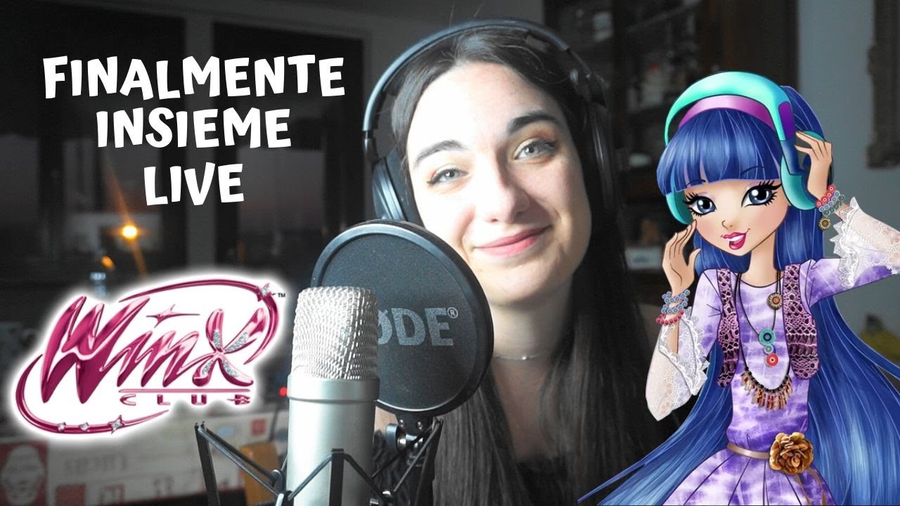 WINX CLUB 8 - FINALMENTE INSIEME Live performance by Elena Borroni ...