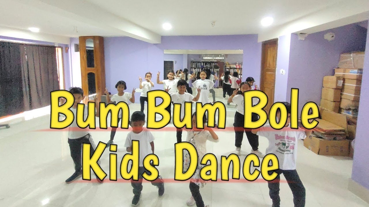 Bum Bum Bole - Kids Dance - Jaigaon Hoppers - Bappa Mitra Choreography ...