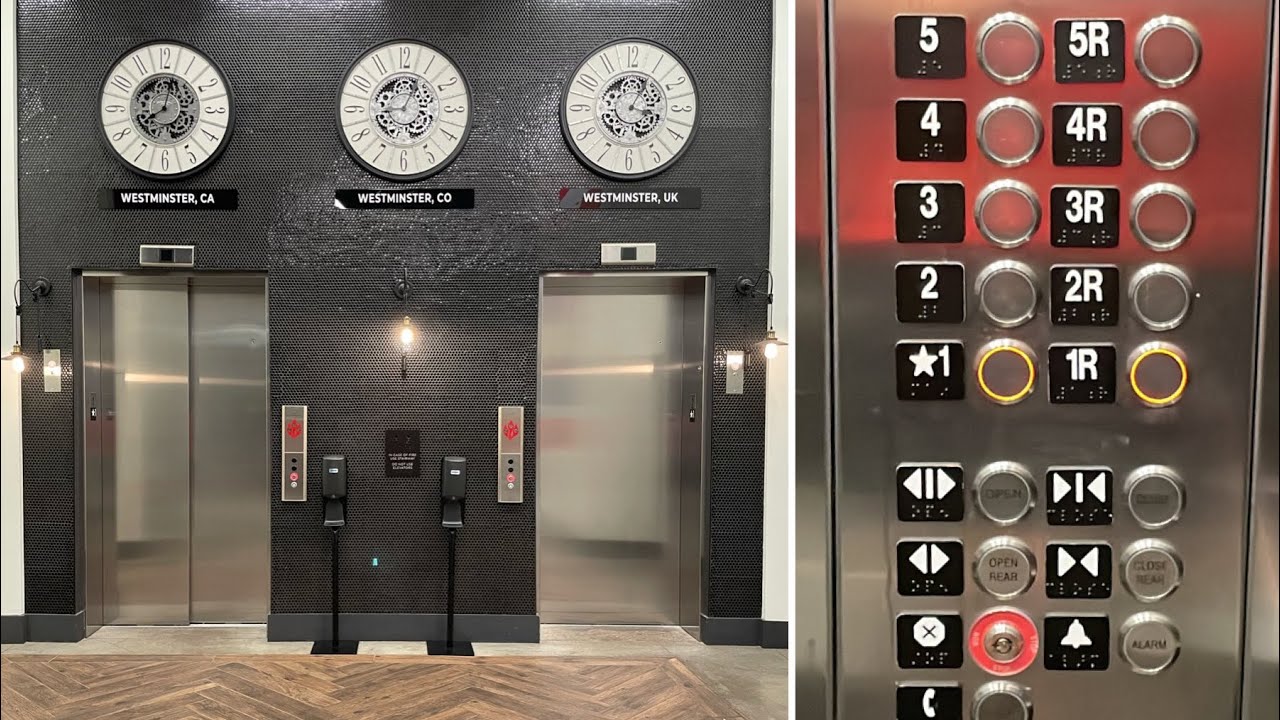 Kone Traction Elevators @ Origin Hotel - Westminster, CO. - YouTube