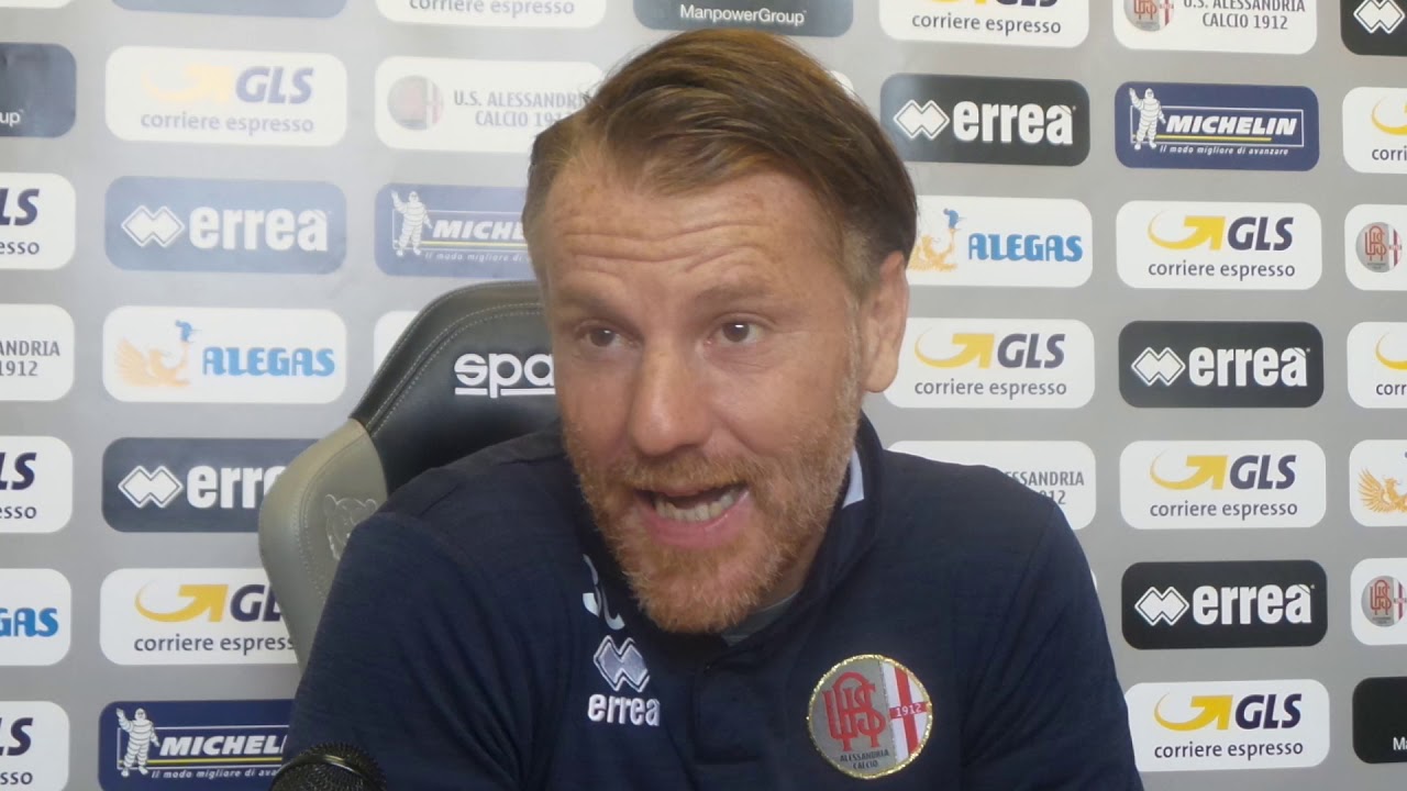 Mister Marcolini alla vigilia della finale di ritorno di Coppa Italia ...