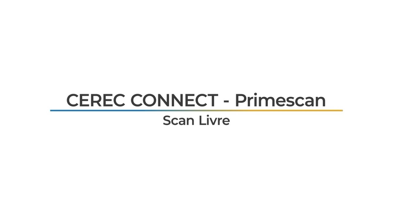 CEREC CONNECT | Primescan | Scan Livre - YouTube