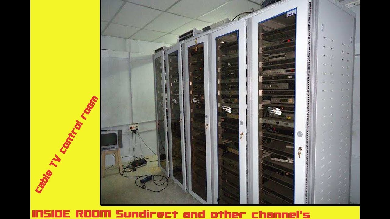 sundirect, tatasky and etc all Analog cable TV control room,digital ...
