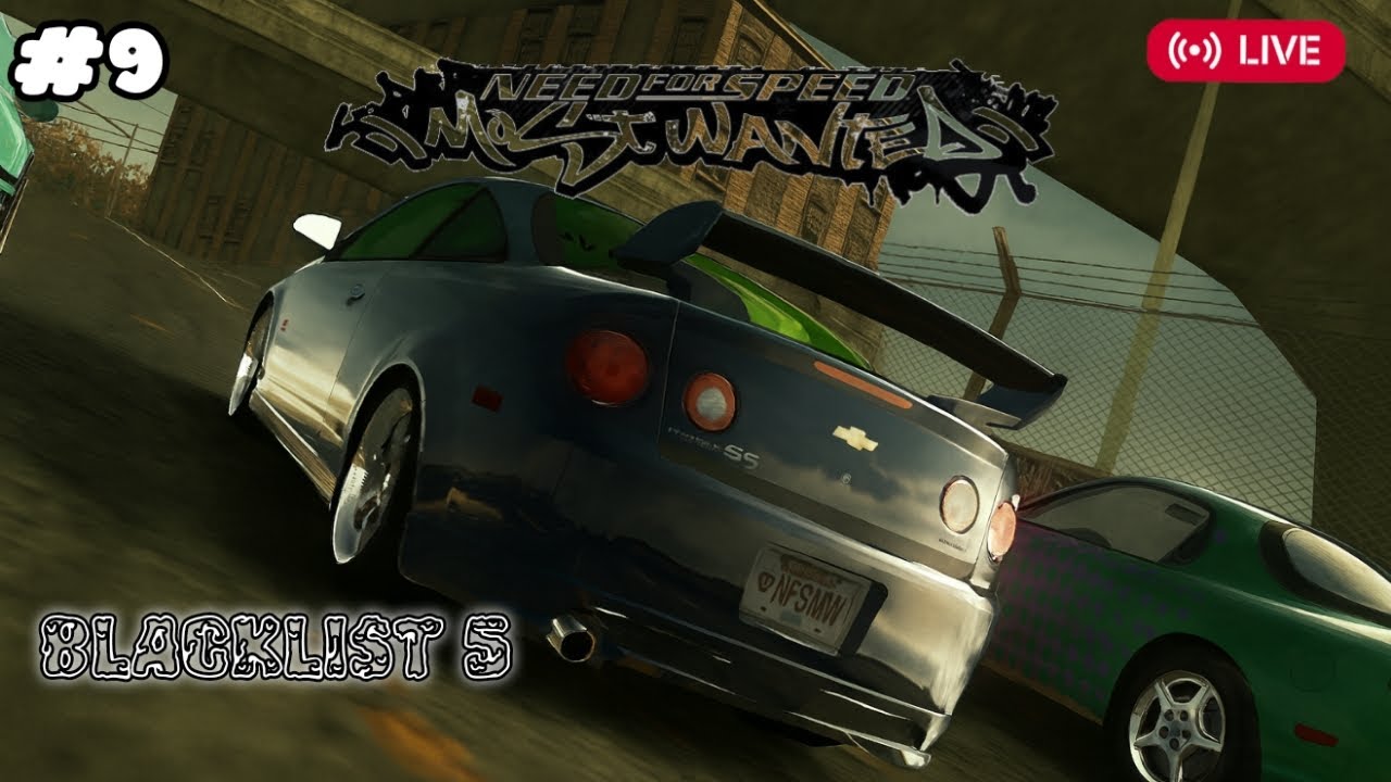 NAMATIN GAME BALAP MOBIL PS2 TERBAIK - NFS Most Wanted #9 #liveshorts ...