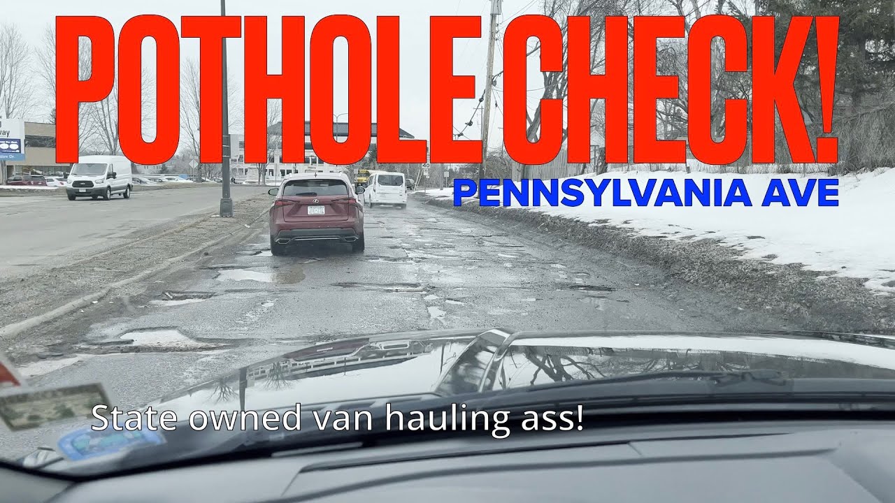 St. Paul Potholes! Pennsylvania Ave- #4 on Kare11! - YouTube