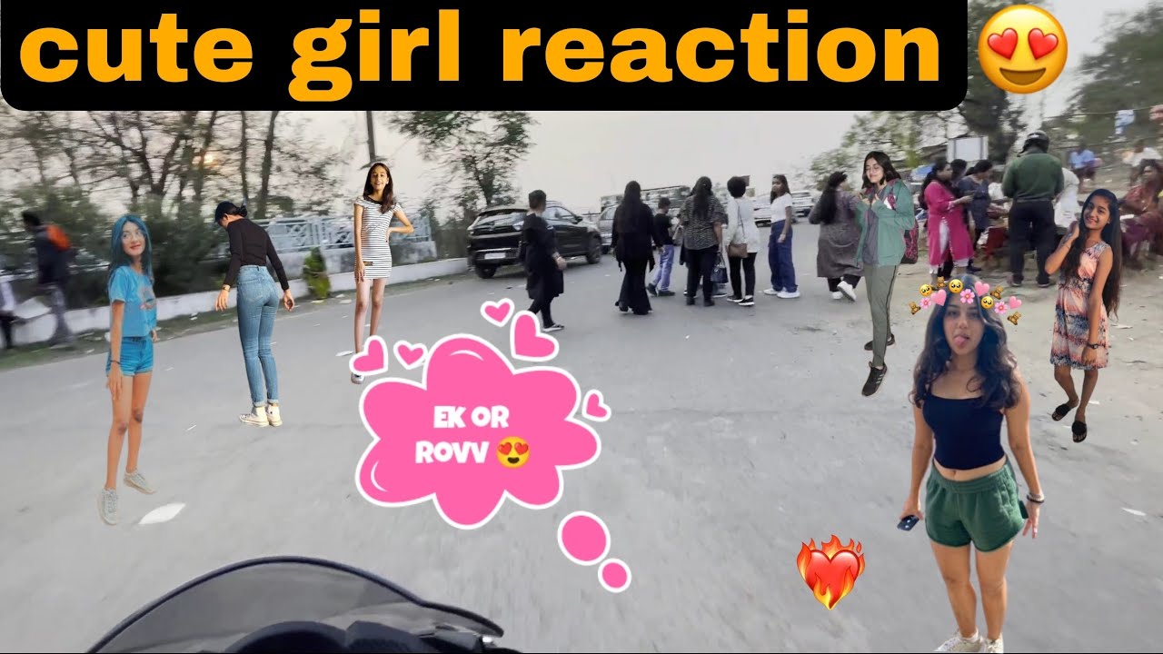 First Time Reaction😍 || cute girl reaction🔥 - YouTube