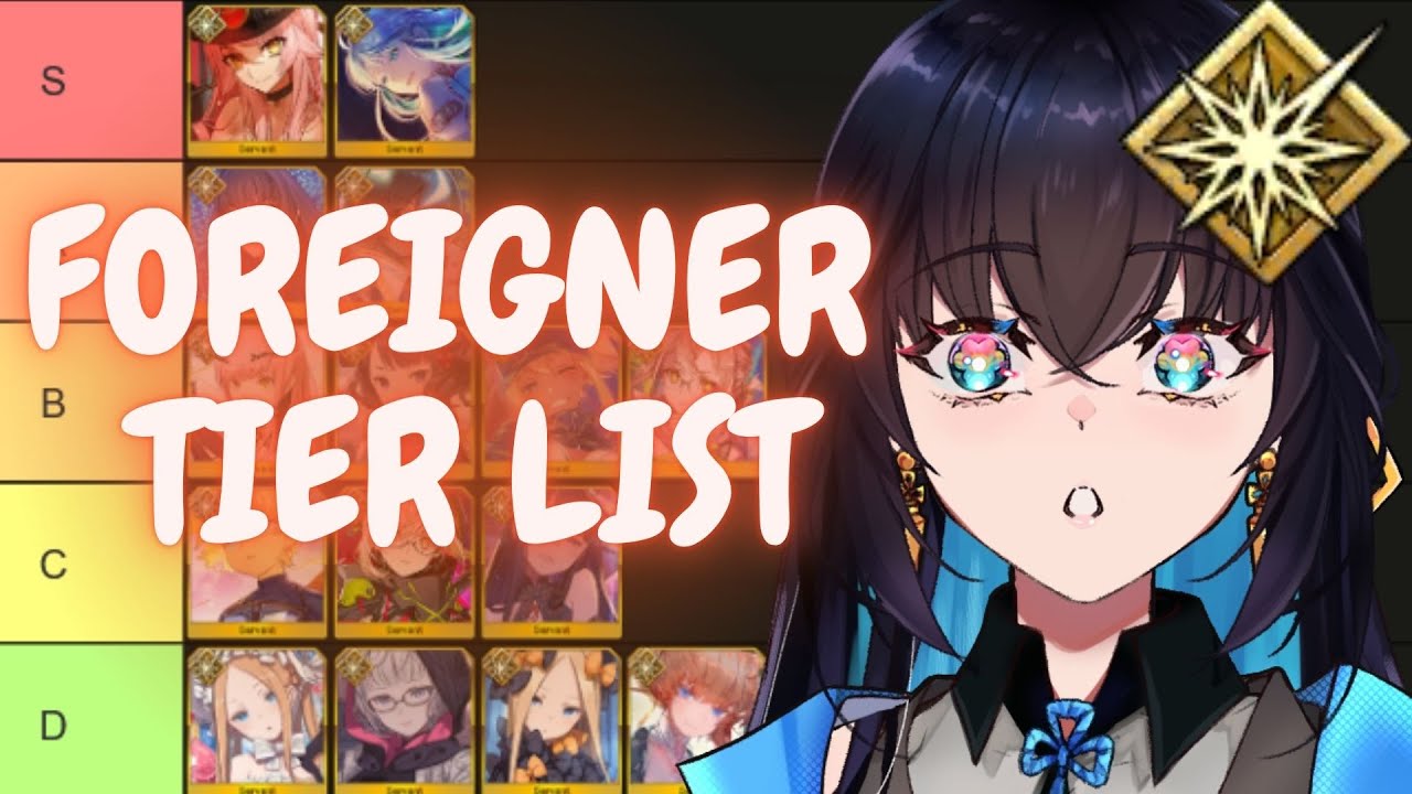 FGO Foreigner Tier List with @ChaldeaGurus - YouTube