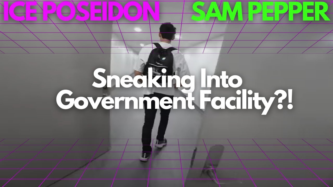 Ice Poseidon Sneaks Into a Government Facility with Sam Pepper - YouTube