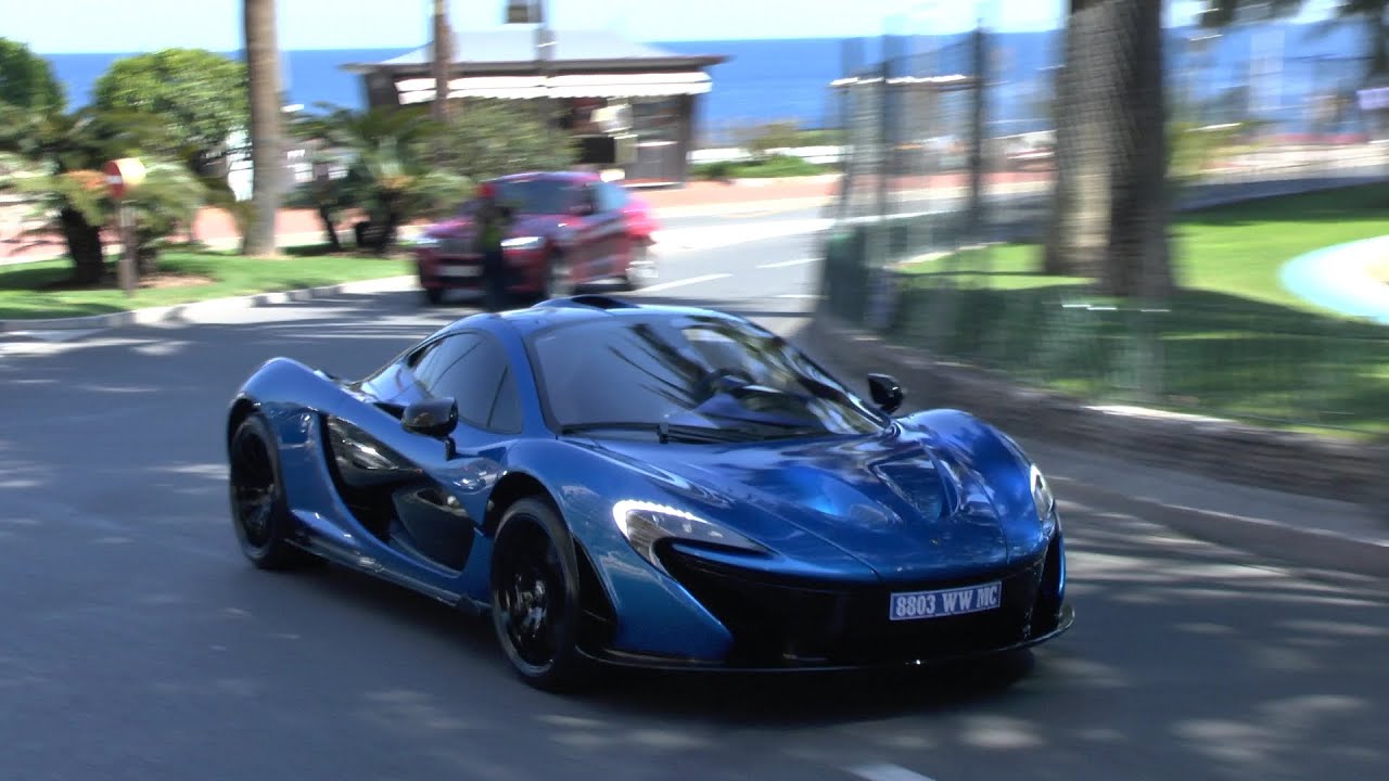 Lewis Hamilton's Brand New McLaren P1 in Monaco!! - YouTube