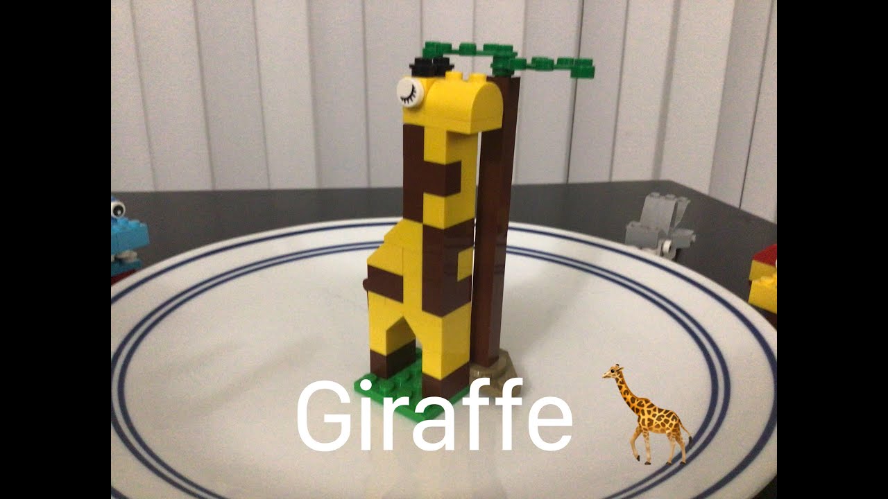 How to make a Giraffe 🦒 using lego’s - YouTube