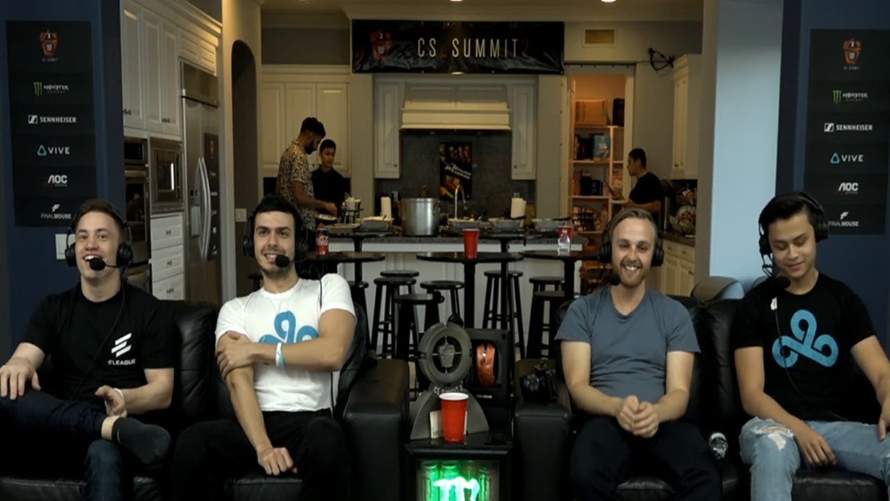 C9 Players (stewie2k, n0thing, tarik, RUSH) CASTING AND CHATING IN CS ...