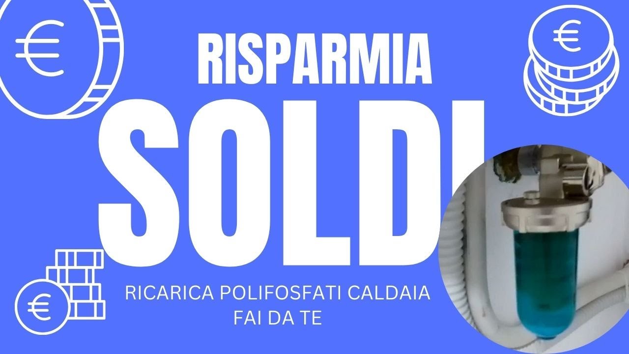 Come cambiare i sali polifosfati di una caldaia a condensazione - YouTube