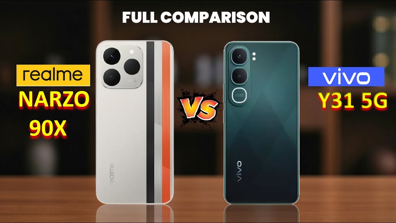 Realme Narzo 90X vs Vivo Y31 5G 🔥 Full Comparison | Camera, Performance ...