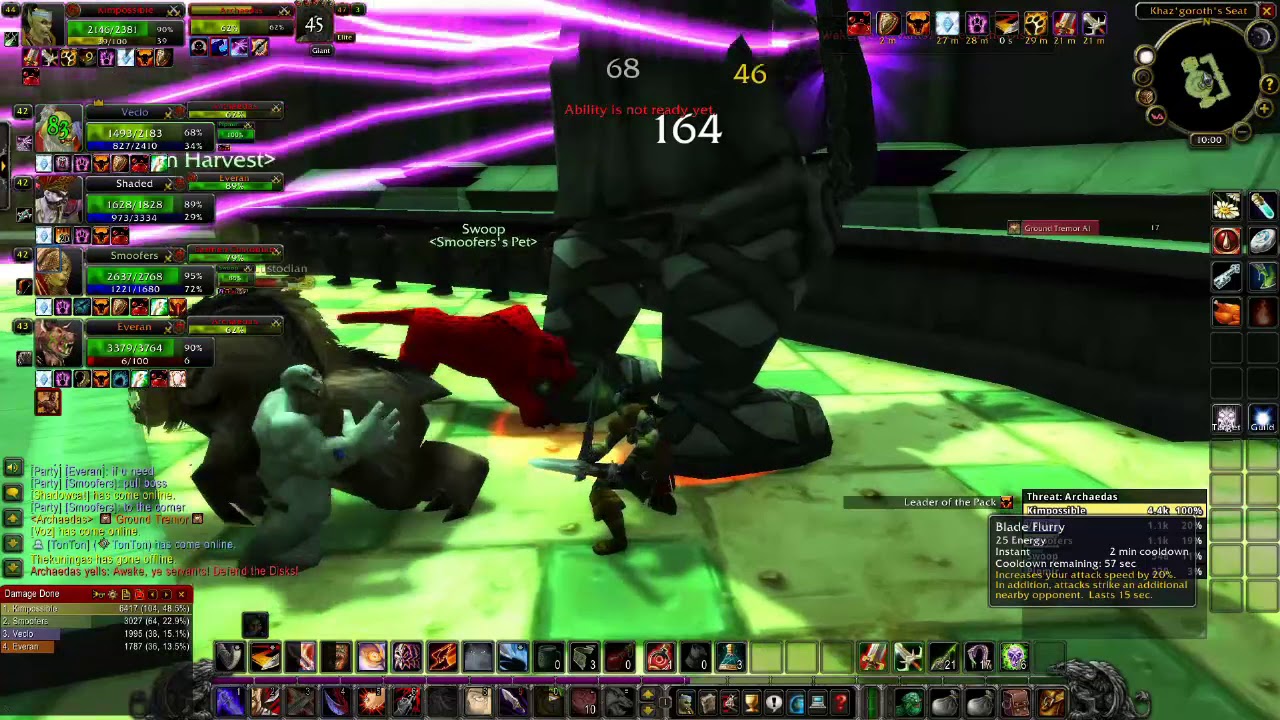 Classic wow - Uldaman last boss, 17hp - YouTube