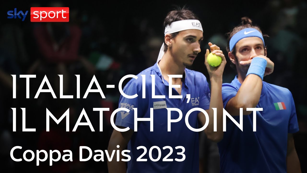 Coppa Davis, Italia-Cile: il match point del doppio | Tennis - YouTube