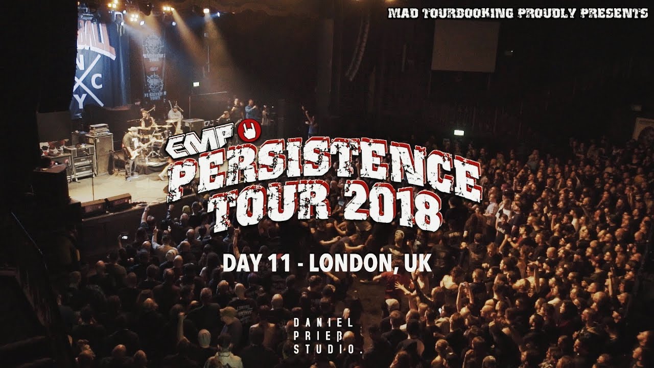 Persistence Tour 2018 - Day 11 - London - YouTube