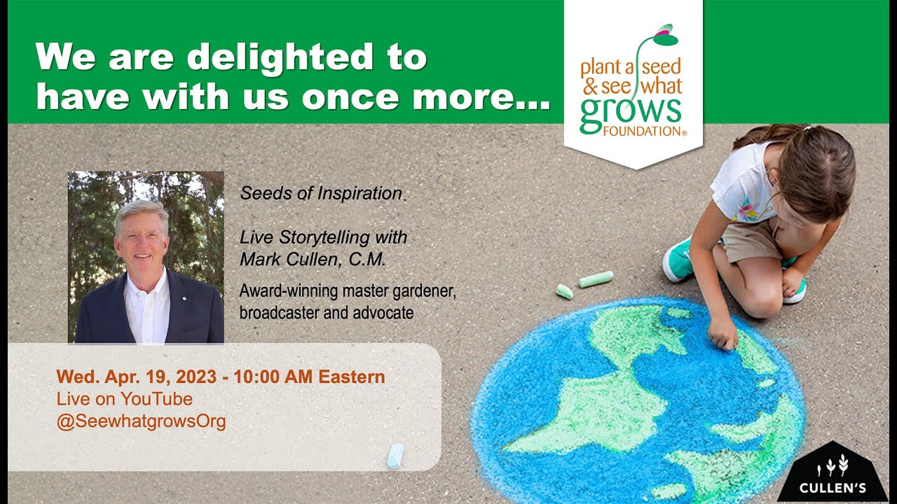 Seeds of Inspiration Live Storytelling with Mark Cullen - YouTube