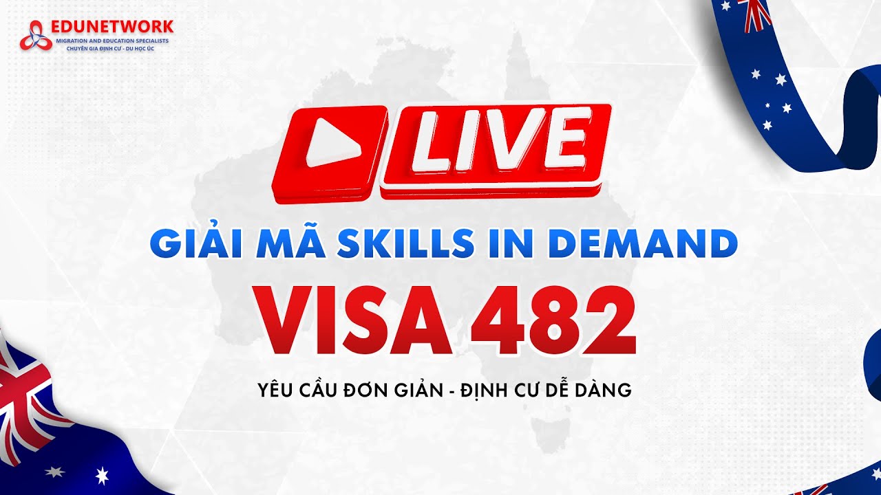 Livestream | GIẢI MÃ SKILLS IN DEMAND VISA 482 | Edunetwork Official - YouTube