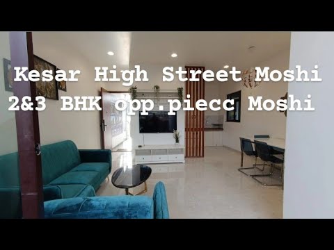 Watch full video of Sample flat Kesar high street Moshi2&3 BHK ...