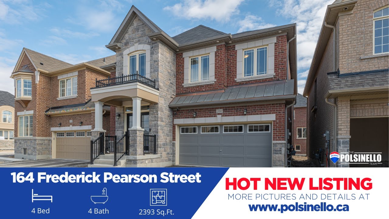 164 Frederick Pearson Street, East Gwillimbury - YouTube