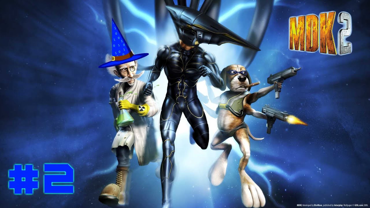 MDK 2 - Playthrough - Pt 2 - Level 2 - Take it to the max (sorry ...