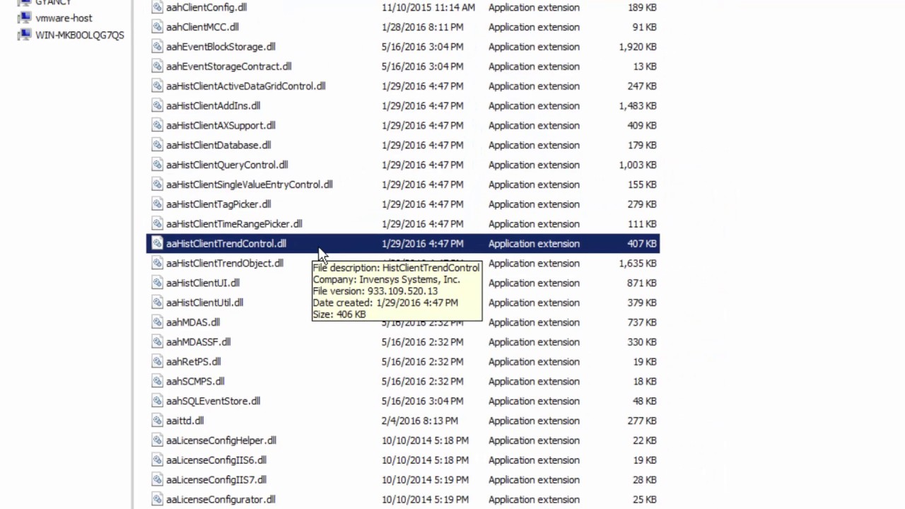 Historian Client: Importing Trend Client into Modern InTouch ...