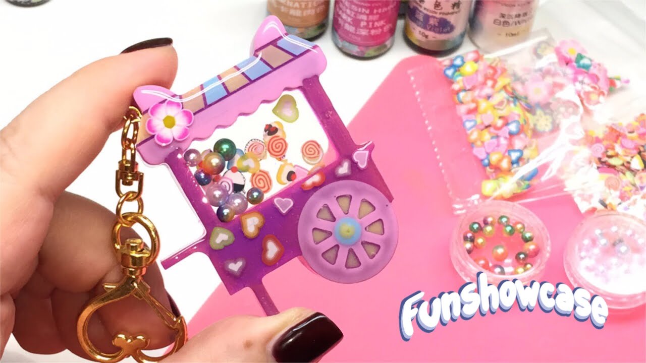 Candy Cart- Shaker- Resin Crafts- FUNSHOWCASE- DIY- Tutorial - YouTube