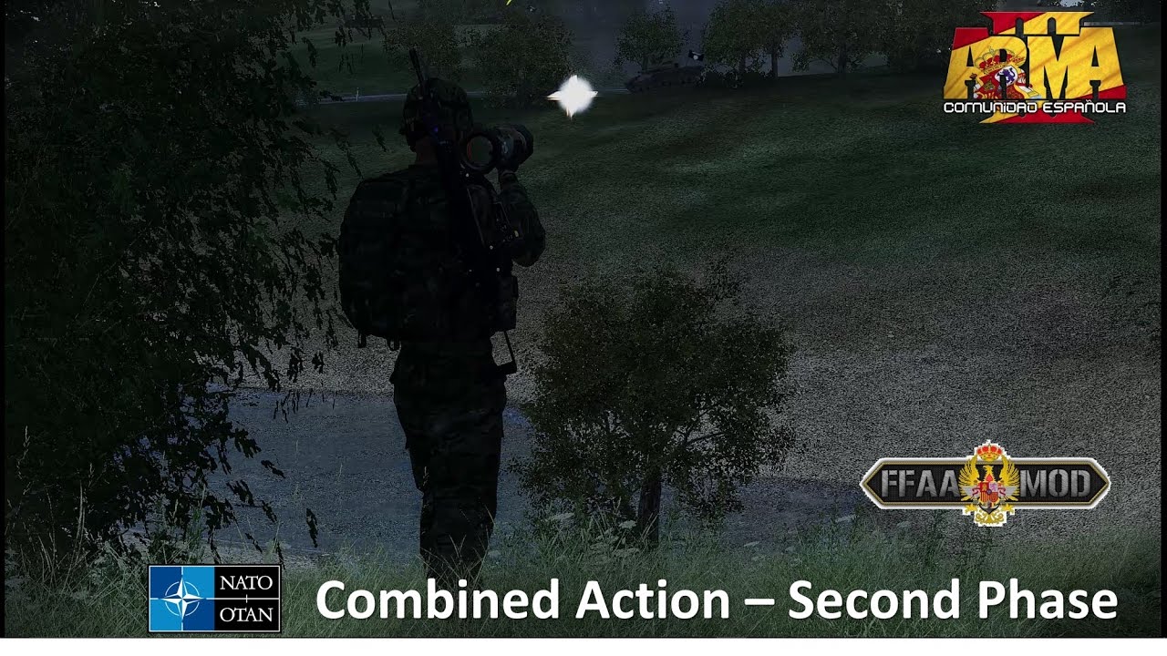 Spanish Army - Combined Action (Second Part) - ARMA 3 Machinima - YouTube
