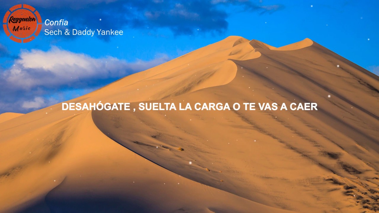Sech - Confía (Letra / Lyrics) Daddy Yankee - YouTube