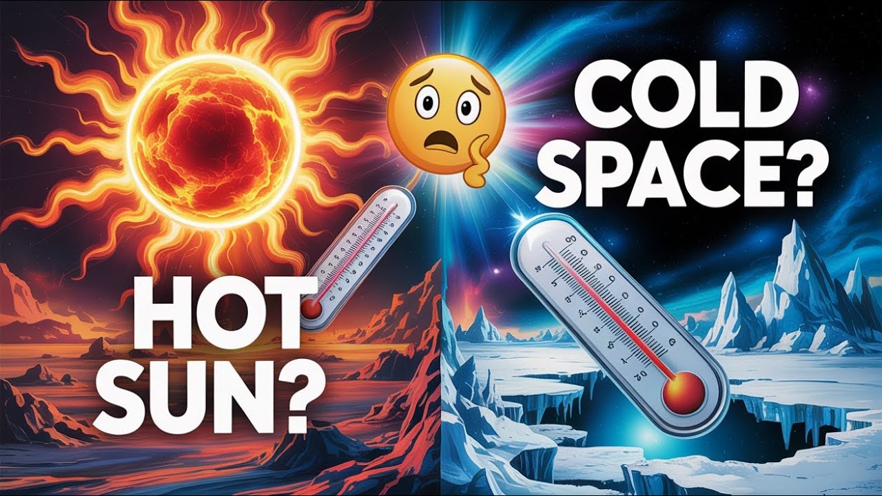 Why is Space FREEZING if the Sun is BURNING Hot? This Will BLOW Your ...
