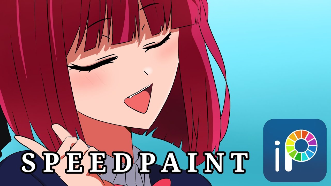 [Ibis Paint] SpeedPaint Kana Arima //Oshi No Ko - YouTube