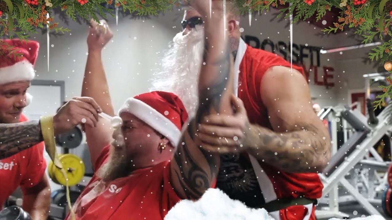 Christmas at the GYM - Santa Going Crazy - YouTube